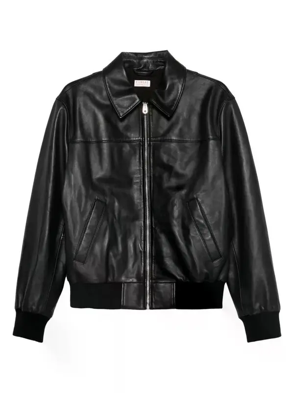 FURSAC Leather Shirt Jacket