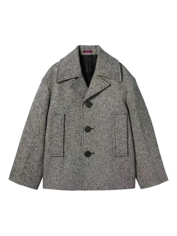 Gucci Textured Caban Coat