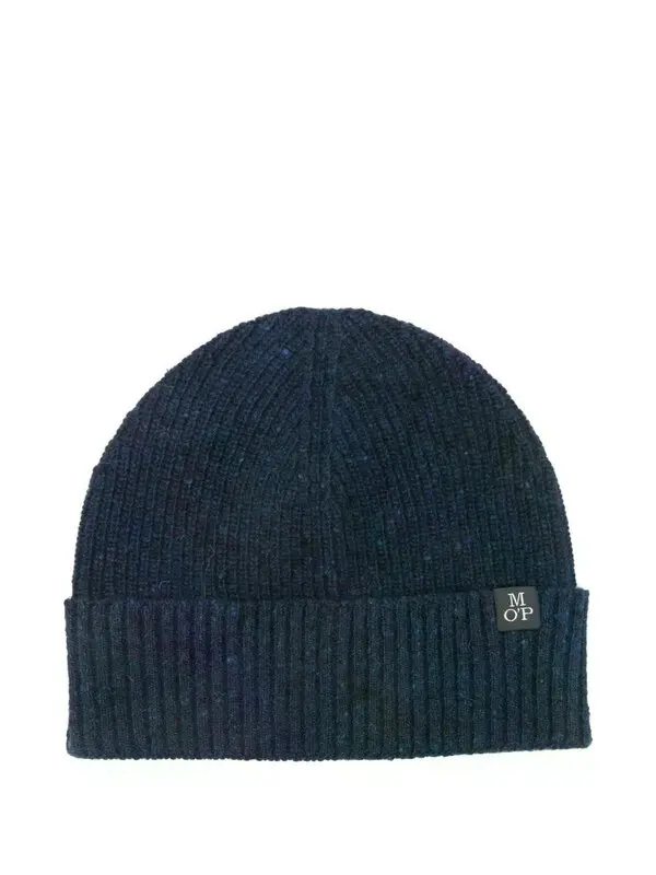 Marc O'polo Logo-patch Hat - Blue