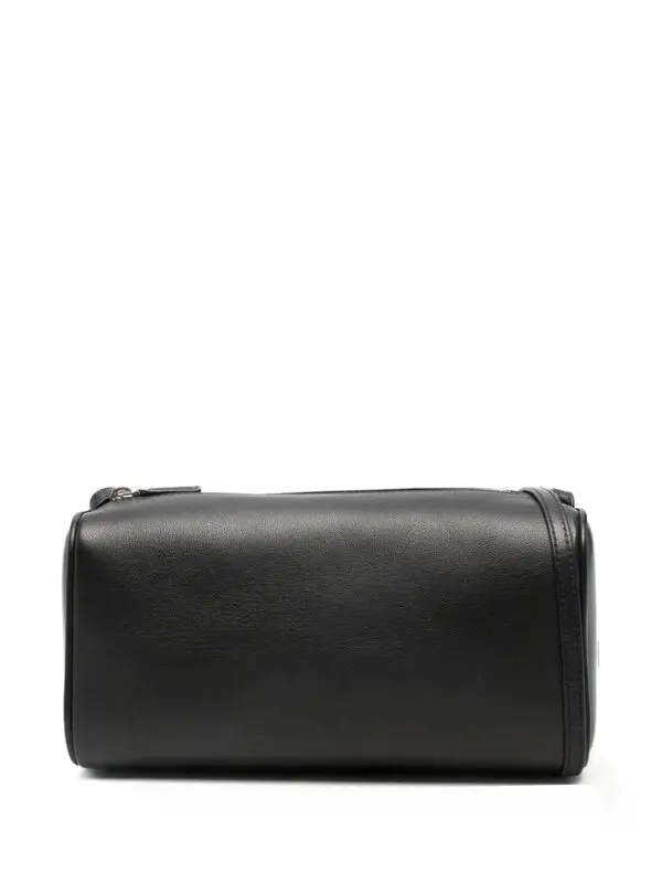 THE ROW 90's Leather Cross Body Bag - Black