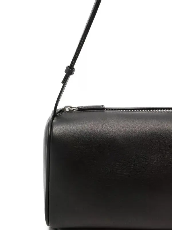THE ROW 90's Leather Cross Body Bag - Black