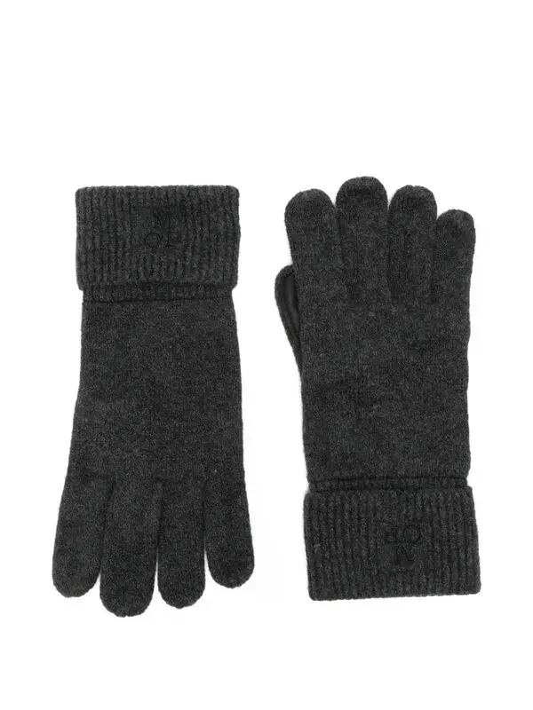 Marc O'polo Ribbed Gloves - Grey