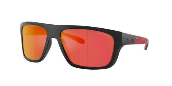 ARNETTE Sunglasses - Dark Grey Mirror Red,yellow