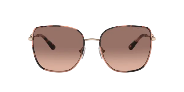 Michael Kors Square Frame Sunglasses - Brown Pink Gradient