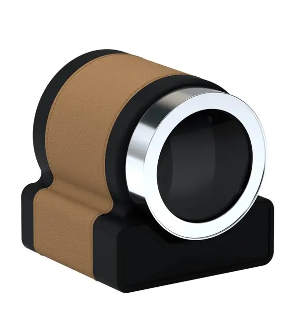 SCATOLA DEL TEMPO Leather Automatic Watch Winder - Brown