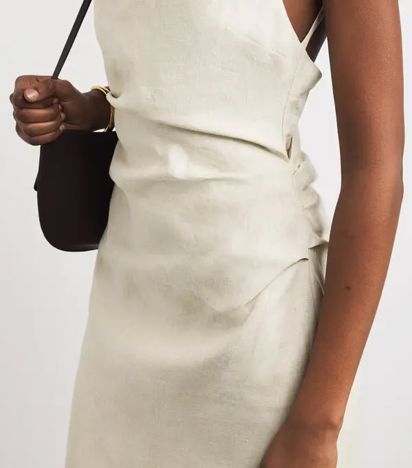 SIR. Raquel Linen Midi Dress