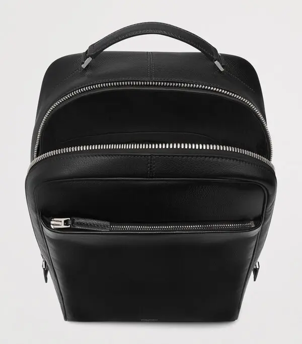 TOM FORD Leather Backpack - Black