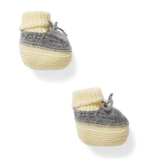 Bonpoint X Guest In Residence Cashmere Booties - Grey