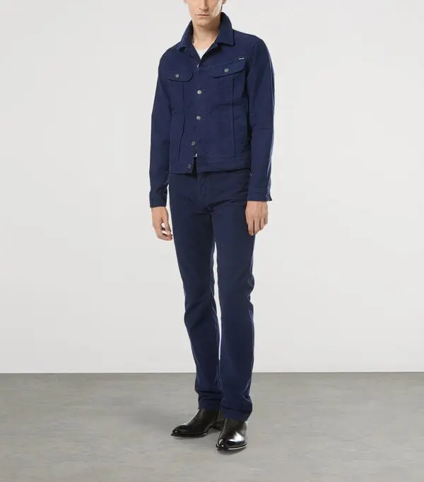 TOM FORD Straight Leg Jeans - Blue