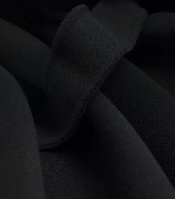 Max Mara Wool Trench Coat - Black