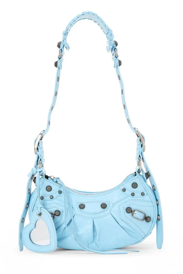 Balenciaga Arena Le Cagole Shoulder Bag - Blue