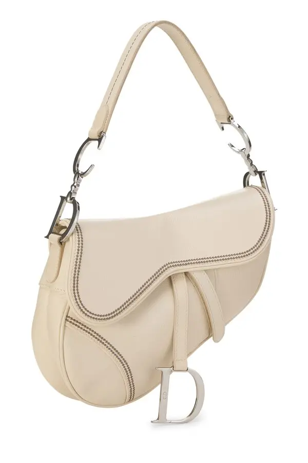 Dior Leather Saddle Bag
