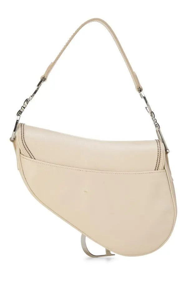 Dior Leather Saddle Bag