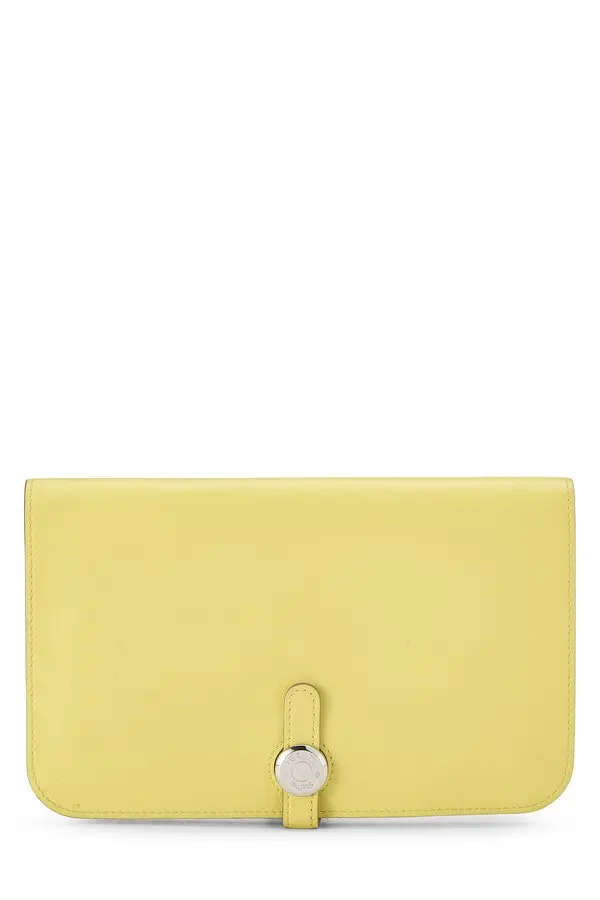 Hermès Swift Dogon Duo Wallet - Yellow