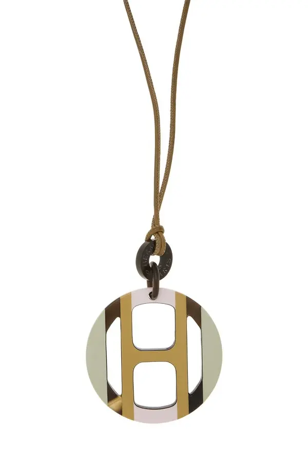 Hermès H Équipe Pendant Necklace