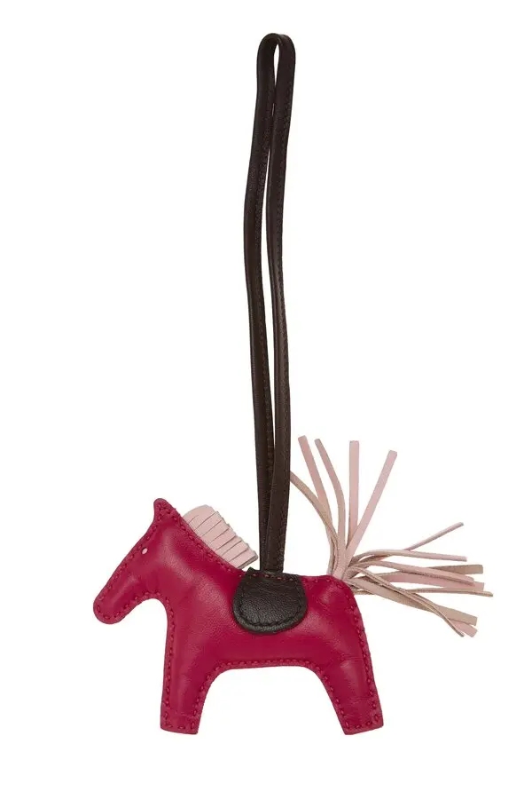 Hermès Rodeo Bag Charm - Rose Sakura