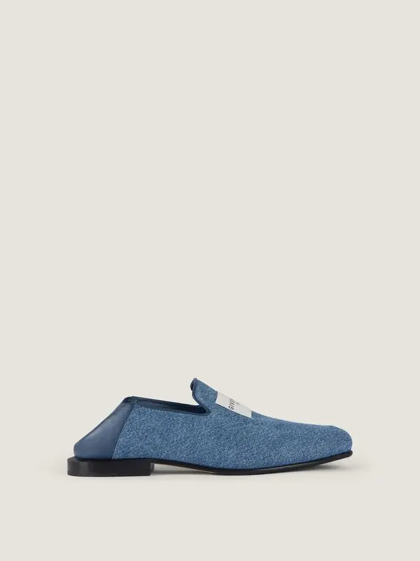 Givenchy Label Denim Loafers
