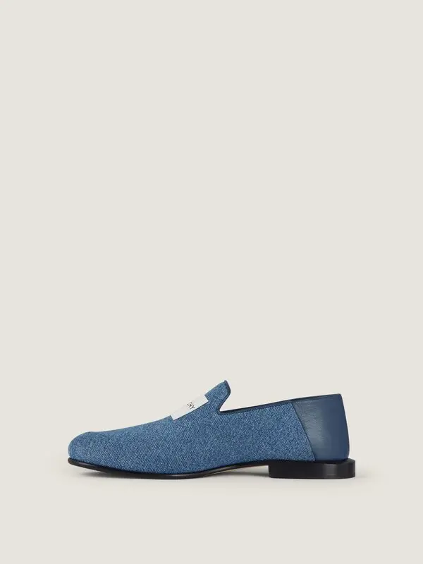 Givenchy Label Denim Loafers