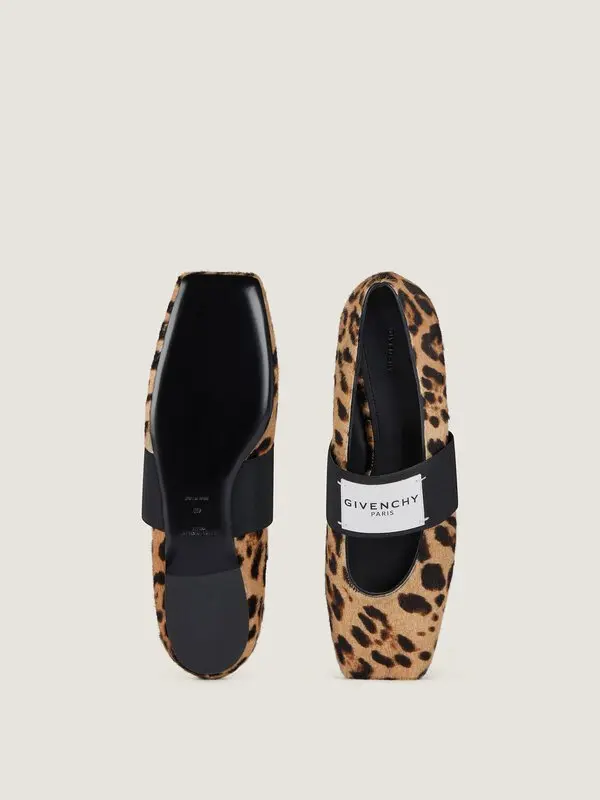 Givenchy Sliced Square Ballerinas
