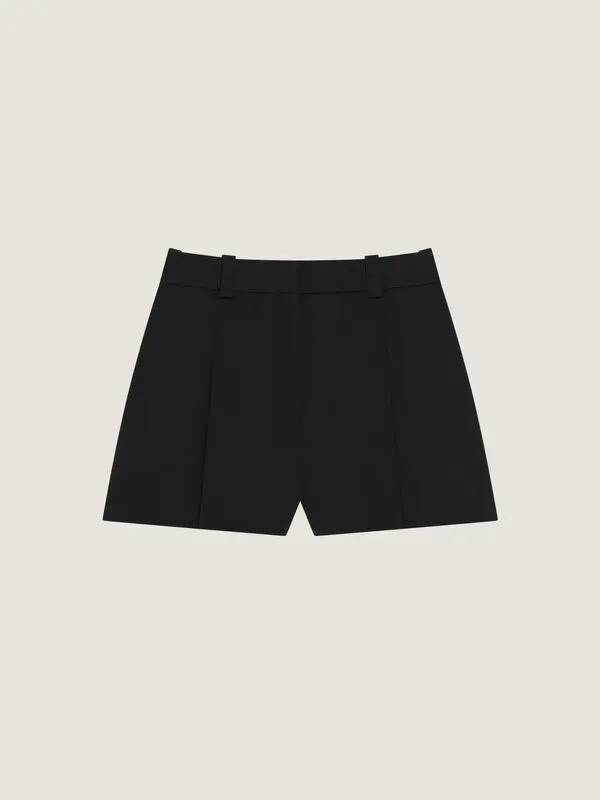 Givenchy Pleated Wool Shorts