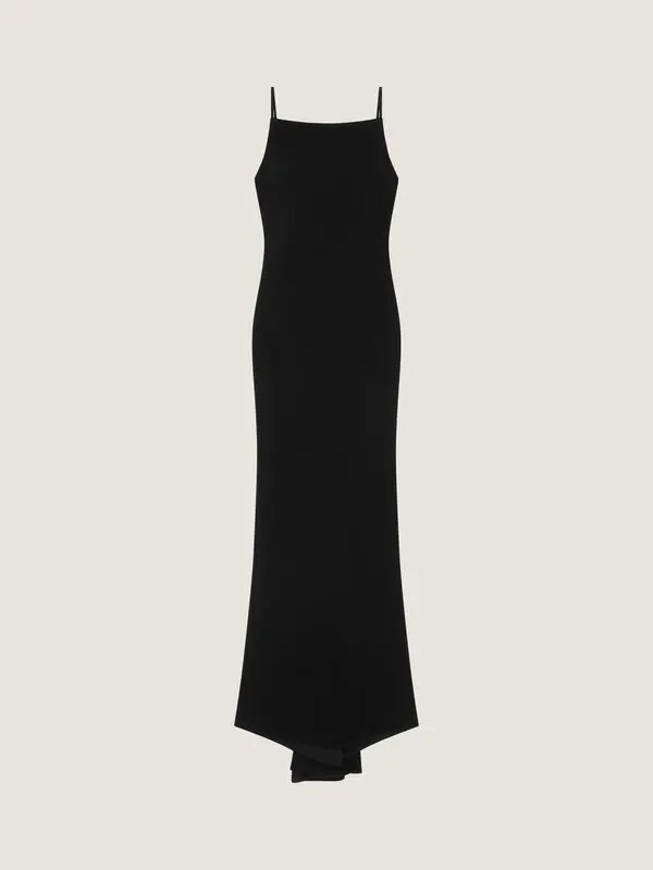 Givenchy Long Crepe Cady Dress