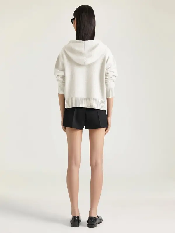 Givenchy Zipped Wool And Cashmere Hoodie