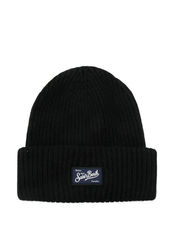 MC2 SAINT BARTH Berry Beanie - Black