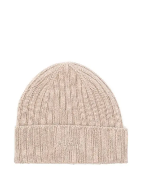 MC2 SAINT BARTH Wengen Cashmere Beanie - Beige