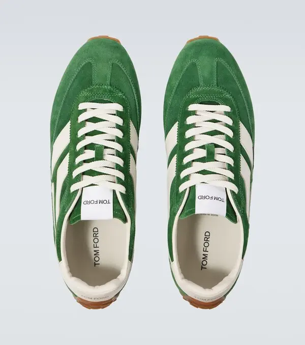 TOM FORD Mick Suede Sneakers - Green
