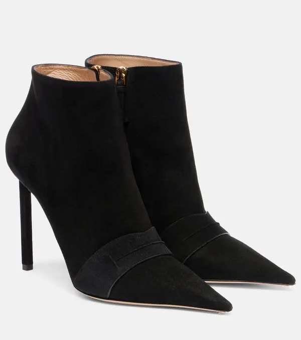 TOM FORD 105 Suede Ankle Boots