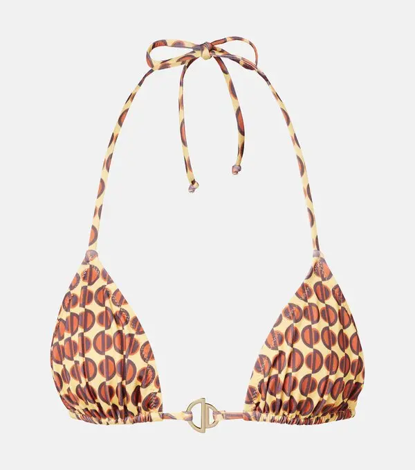 BANANHOT Berry Printed Bikini Top