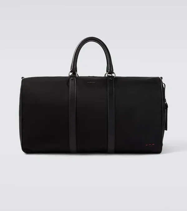 Kiton Logo Duffle Bag - Black