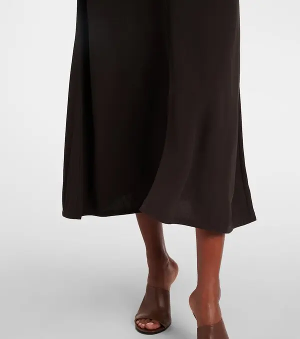JOSEPH Hills Cutout Crêpe Midi Dress