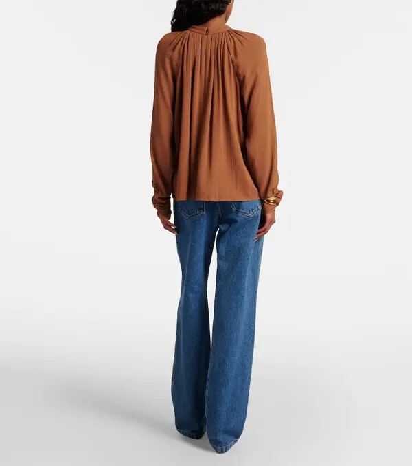 JOSEPH Garcia Draped Blouse
