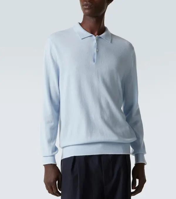 Arch4 Cashmere Polo Sweater