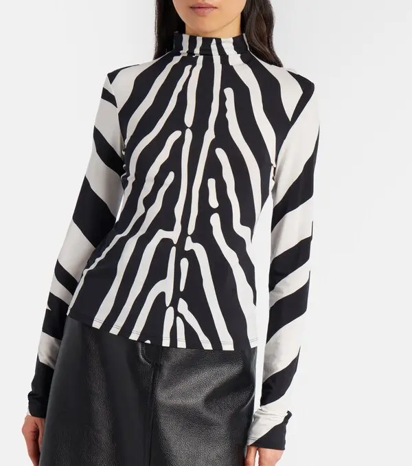 FERRAGAMO Zebra-print Top