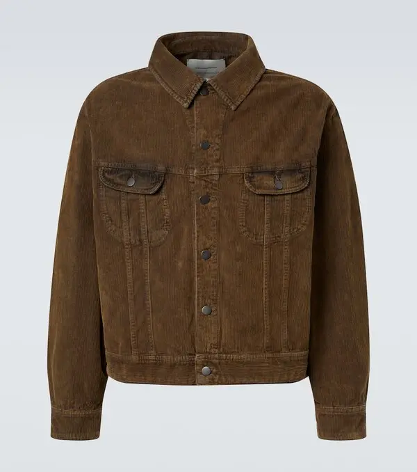 Studio Nicholson X Aaron Levine Derby Corduroy Jacket - Brown