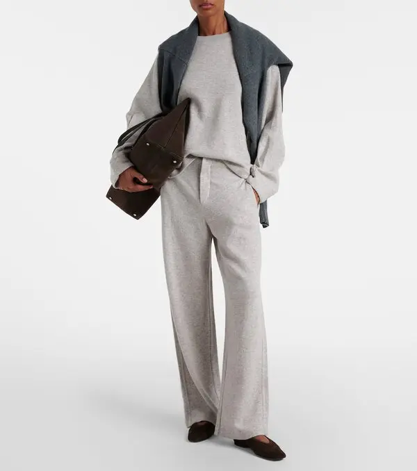 Max Mara Aere Cashmere And Wool Sweater - Grey