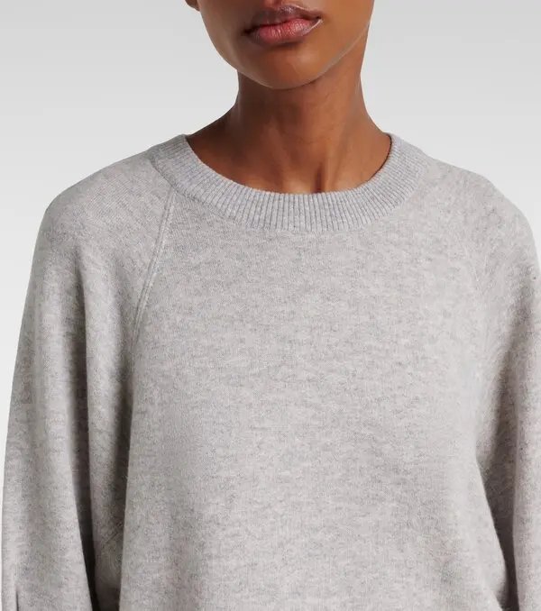 Max Mara Aere Cashmere And Wool Sweater - Grey