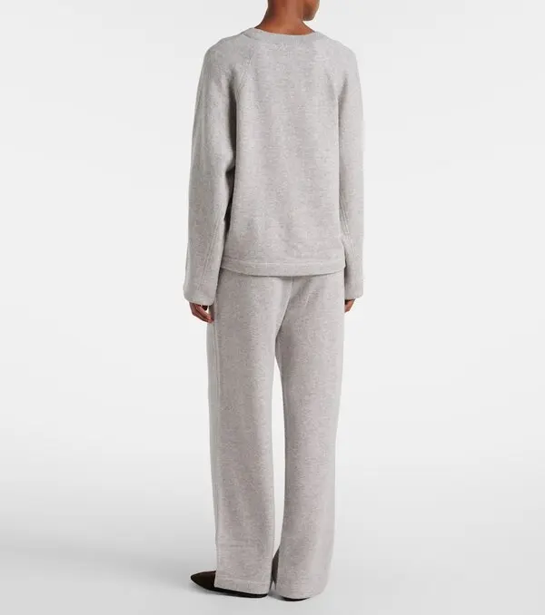 Max Mara Laude Cashmere And Wool Sweatpants