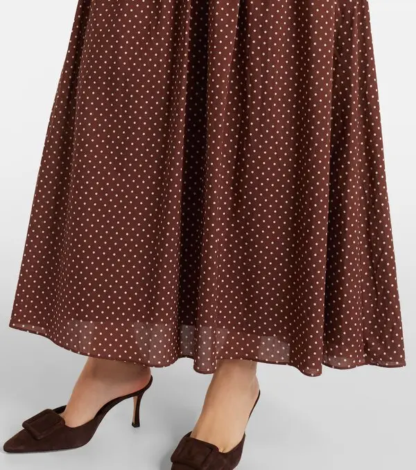 posse brown polka dot dress Ming Large Four Drawer Dresser, Brown - Bungalow 5 main image 0