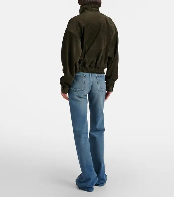 Saint Laurent 70's High-rise Wide-leg Jeans - Blue