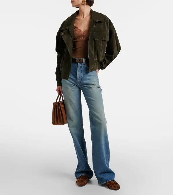 Saint Laurent 70's High-rise Wide-leg Jeans