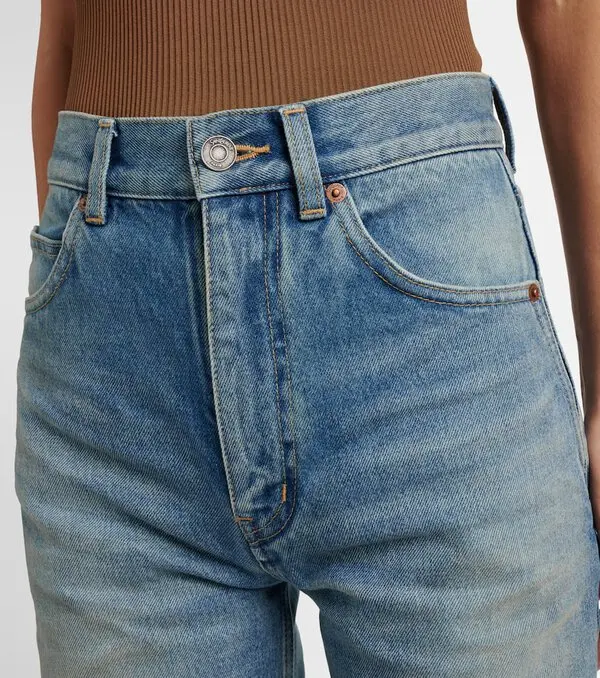 Saint Laurent 70's High-rise Wide-leg Jeans