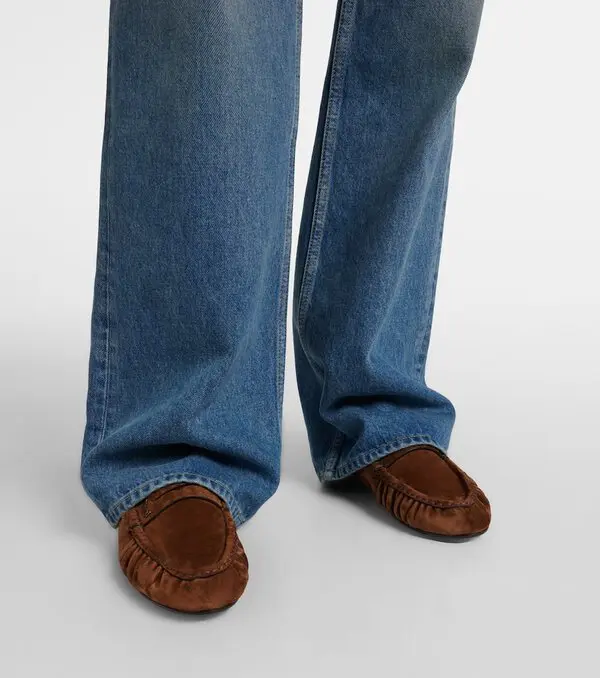 Saint Laurent 70's High-rise Wide-leg Jeans