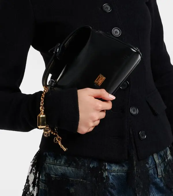 Dolce & Gabbana Vittoria Small Top-handle Bag - Black