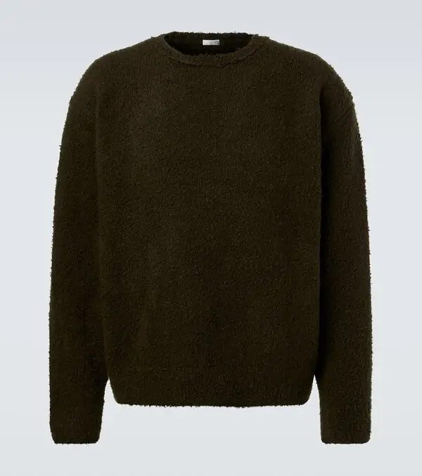 A.PRESSE Cashmere-blend Crewneck Sweater