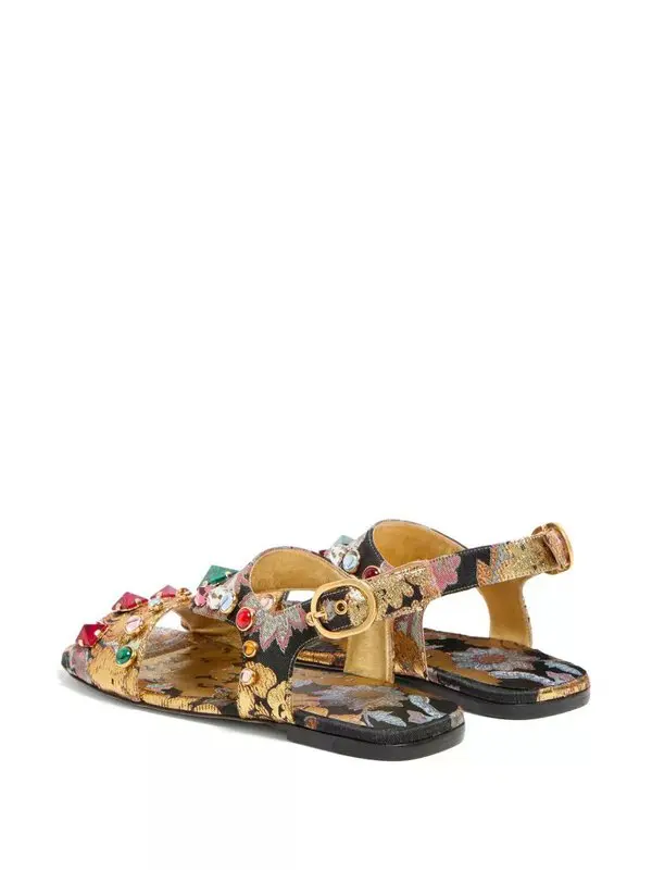 Valentino Garavani Apres L'hiver Fabric Sandals