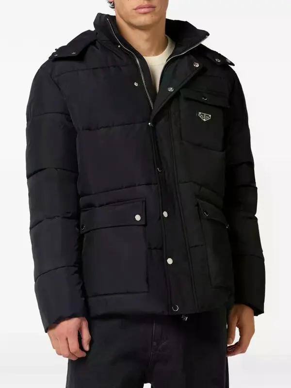 Philipp Plein Hooded Puffer Jacket