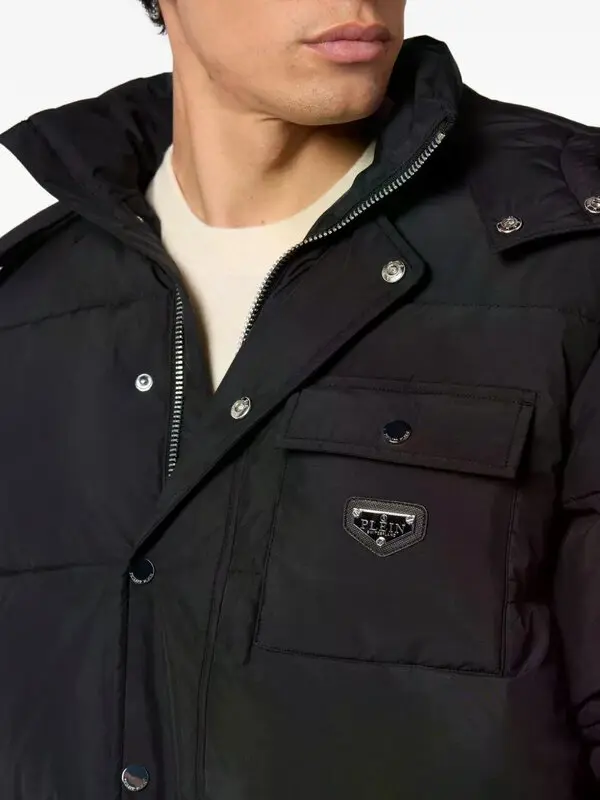 Philipp Plein Hooded Puffer Jacket